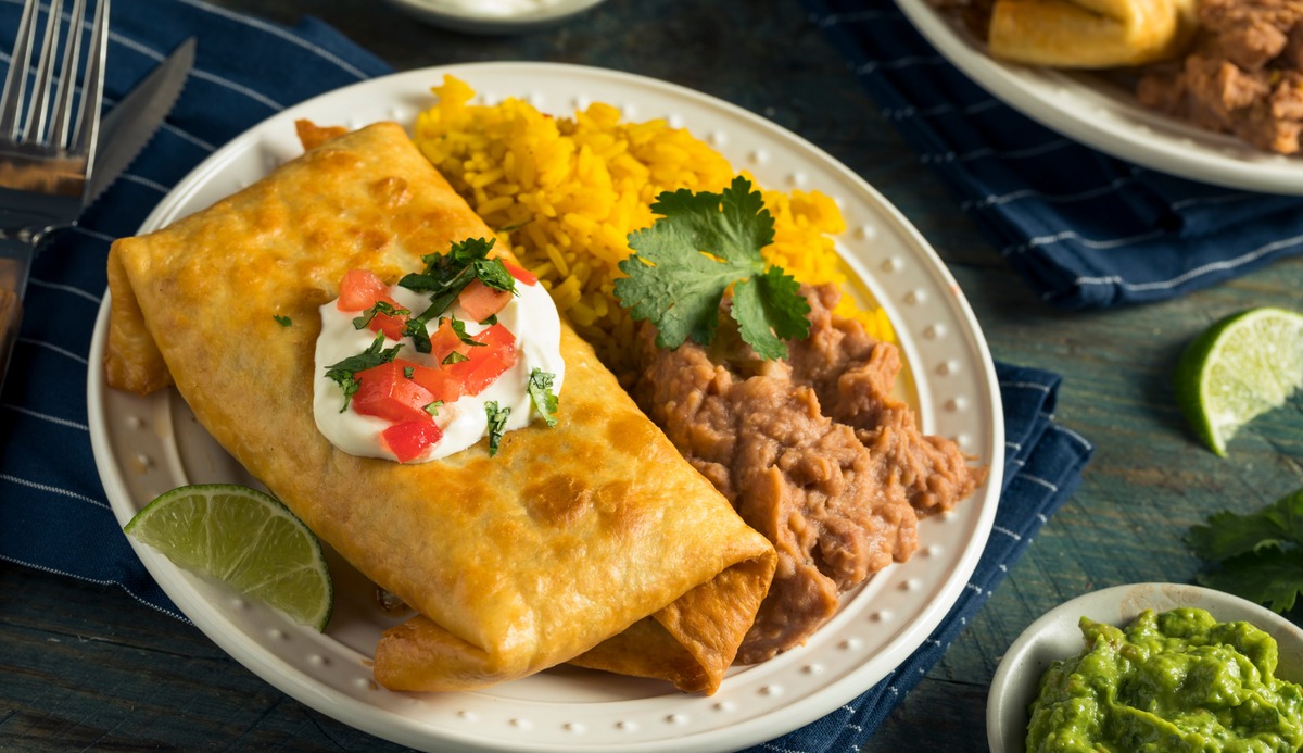 Tex-Mex Style Chimichangas Wrapped in Rodriguez Bakery Tortillas ...
