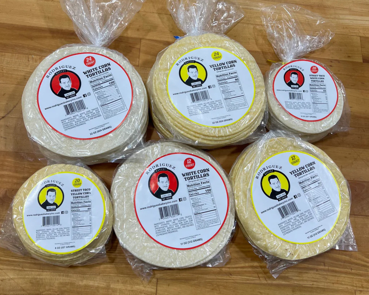 Mixed Corn Tortillas – Rodriguez Bakery Inc