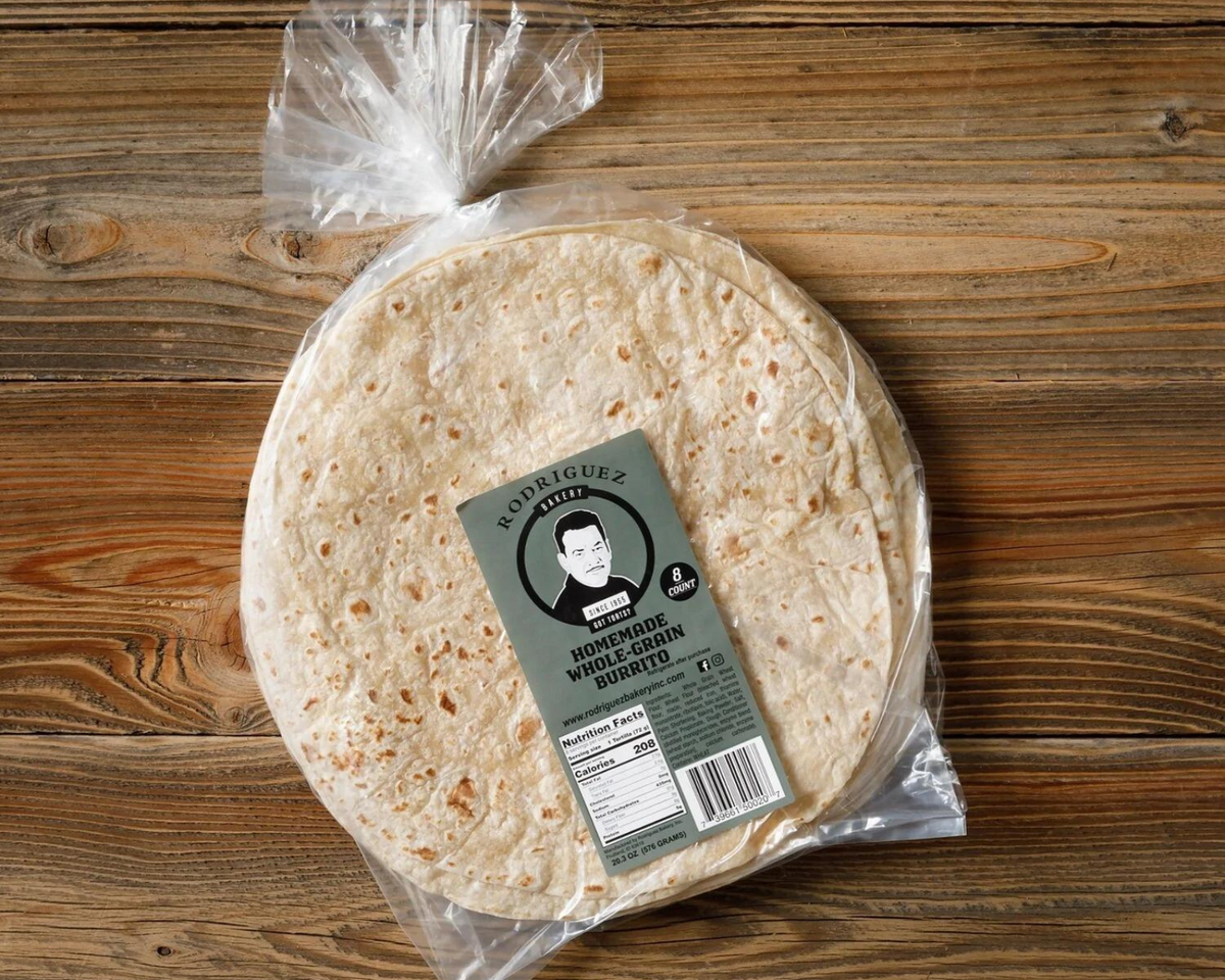 Box of Burritos - Fresh flour tortillas – Rodriguez Bakery Inc